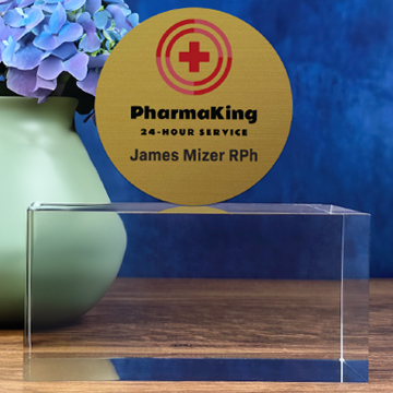 OriginalBadge.com Store. round shaped name badges